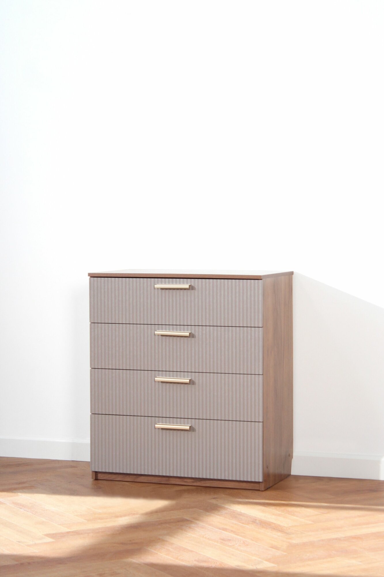 Комод 800 Джерси Дуб табачный/Грей (Двенадцать стульев)