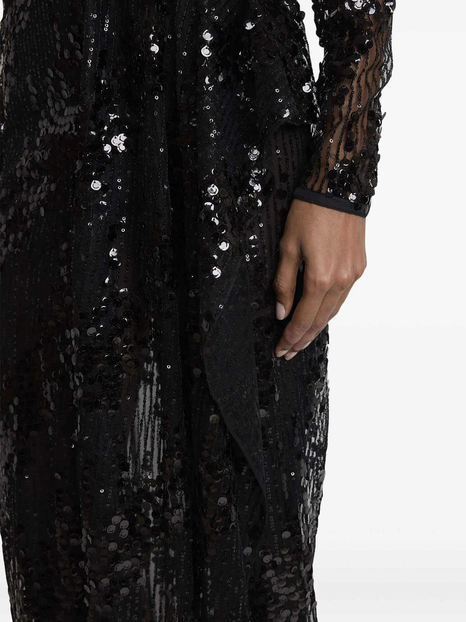 Платье Elie Saab, размер 36, black/black — фото 1