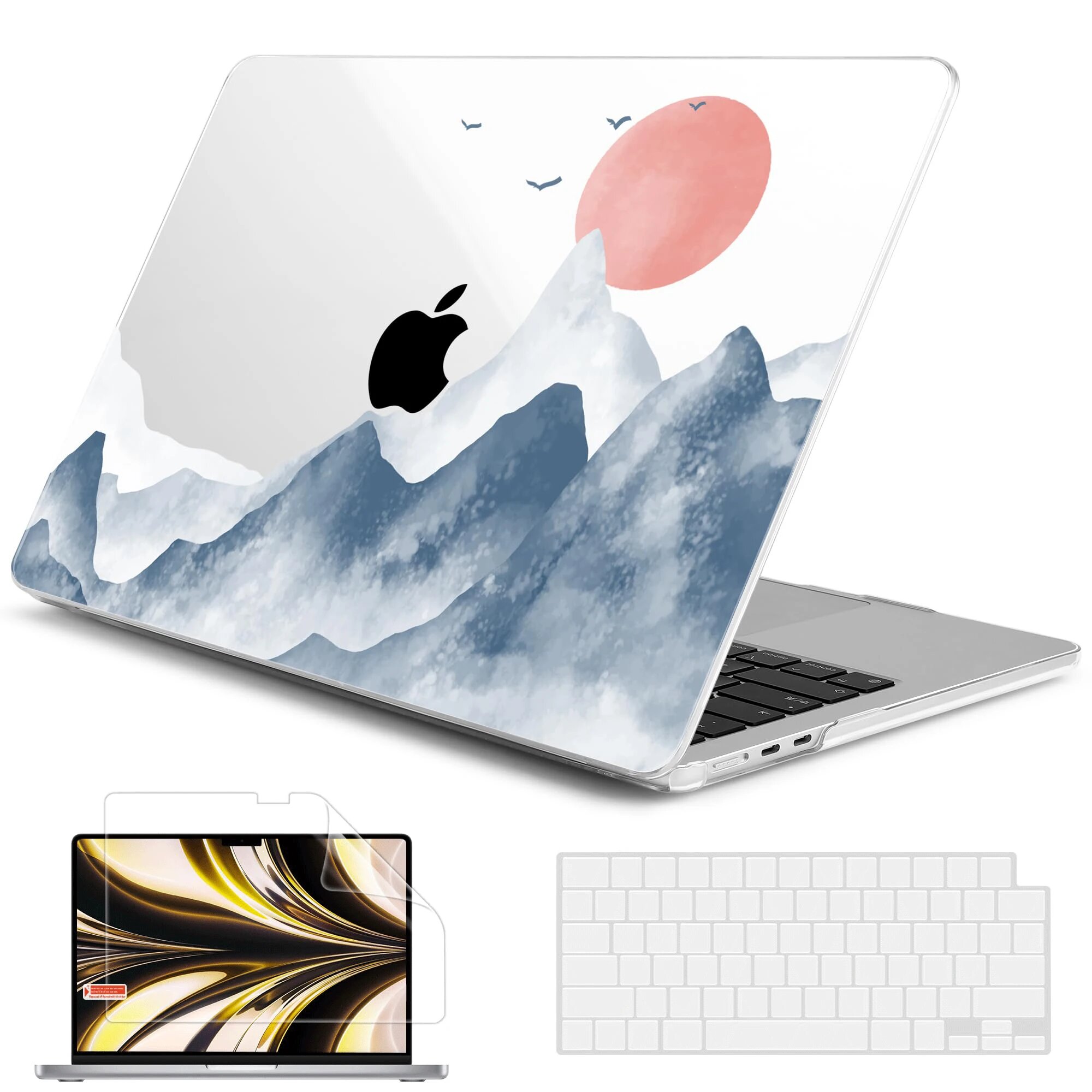 Чехол для ноутбука Macbook Pro 15,3 A2941 M2, чехол с чипом для MacBook Pro 16, 15,4 A2485 A1398 A1286 A1707 A1990 A2992 A2442 M3Fudan, 02, Model A1707 A1990, Унисекс