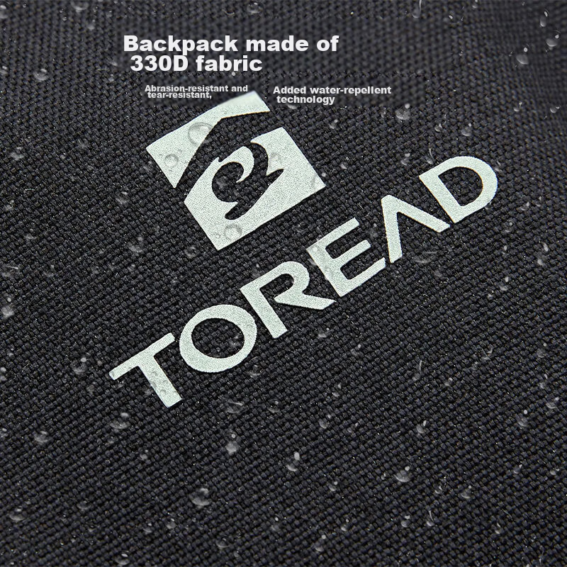 Рюкзак TOREAD, Hiking Backpack Outdoor Backpack Travel Trekking Backpack Wa, водонепроницаемый, для путешествий, для активного отдыха, школьный, черный