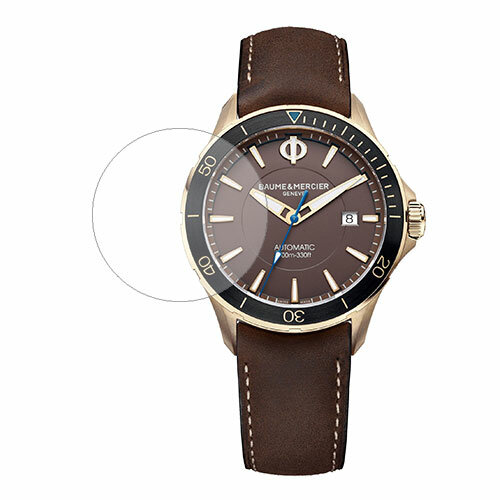 Скрин Мобайл защитный экран для часов Baume And Mercier MOA10501 из гидрогелевая плёнка прозрачная