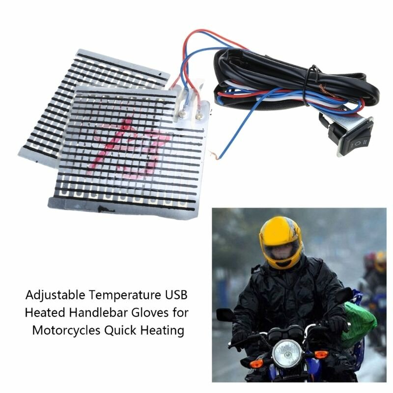 Крышка ручки с электрическим подогревом для мотоцикла