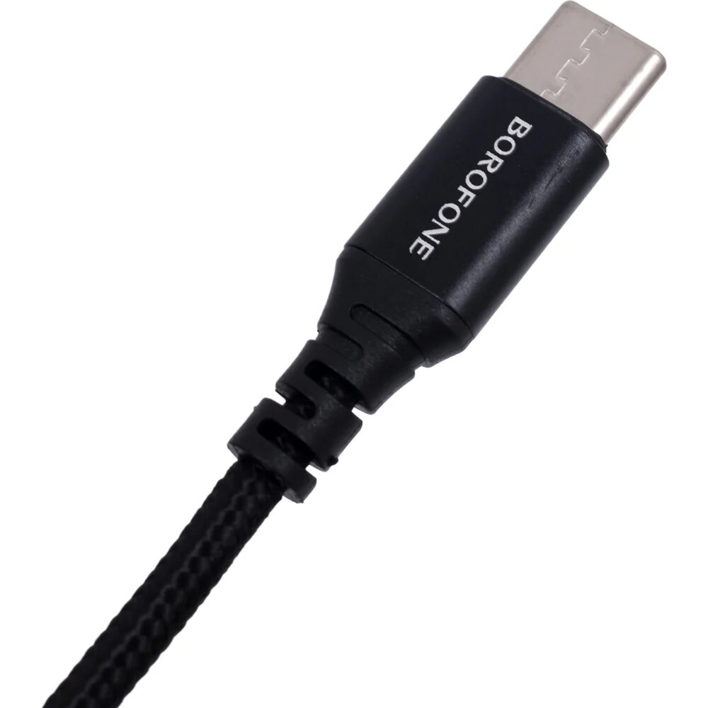 Кабель VENTION USB Type C M/USB 2.0 AM - 1м. COKBF, медный провод в ПВХ‑изоляции, морозостойкий, круглая форма — фото 1