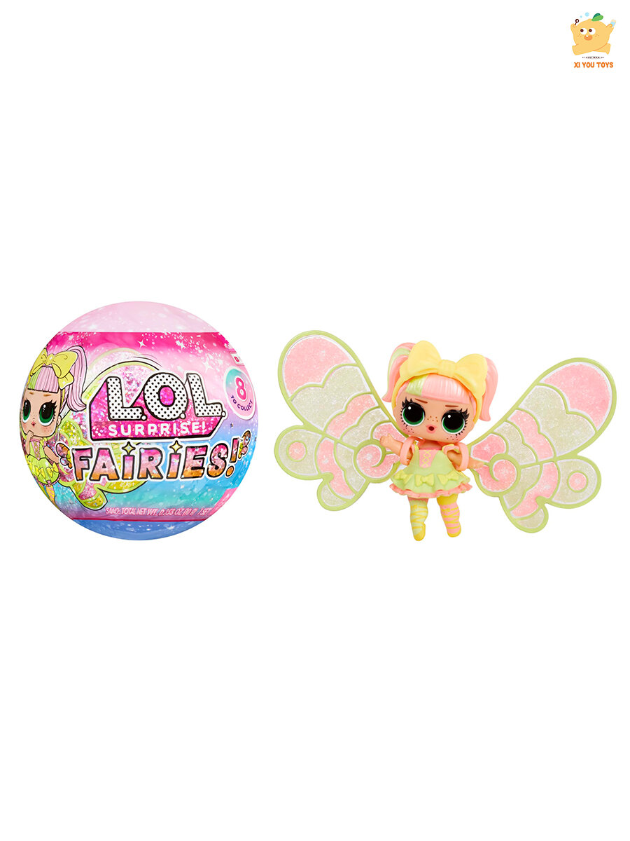 L.O.L. Surprise! Fairies Tots Случайная 1 Кукла / Сюрприз От ЛОЛ ! Игрушки-феи-карапузы Подходящие Для Детей В Возрасте От 4 Лет И Старше.