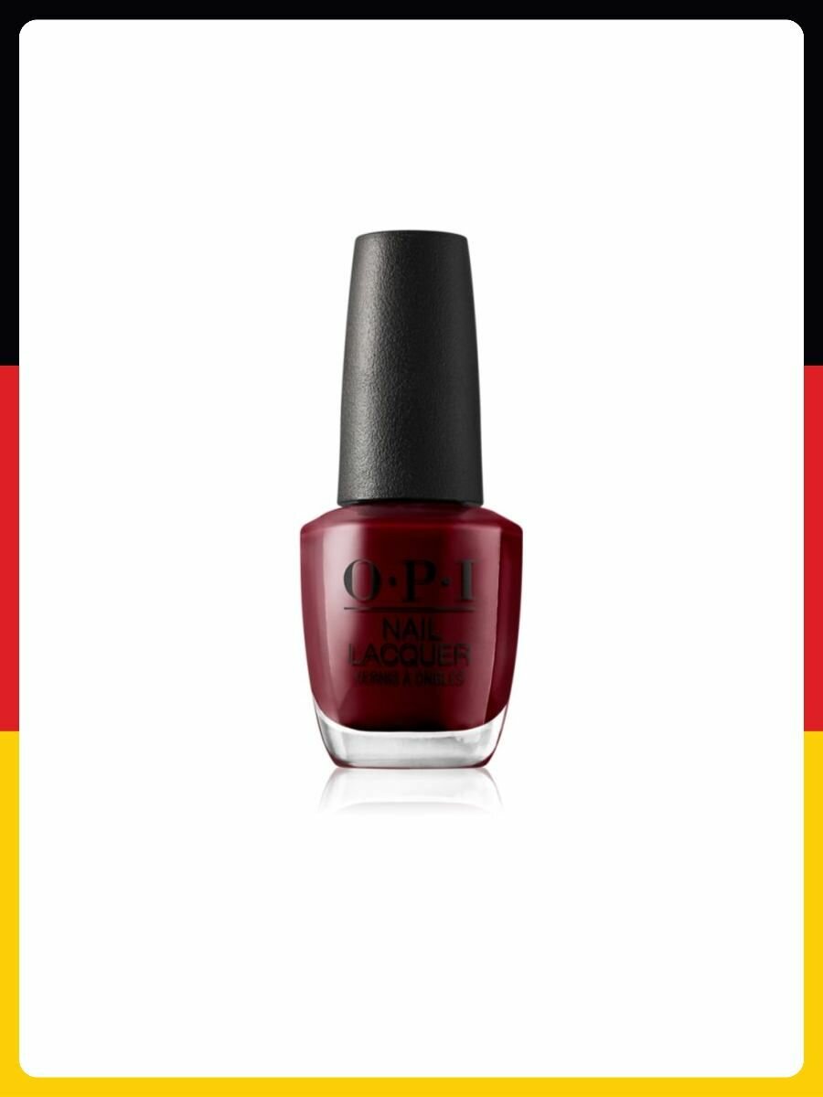 Лак для ногтей OPI Nail Lacquer nail polish Got the Blues for Red, 15 мл