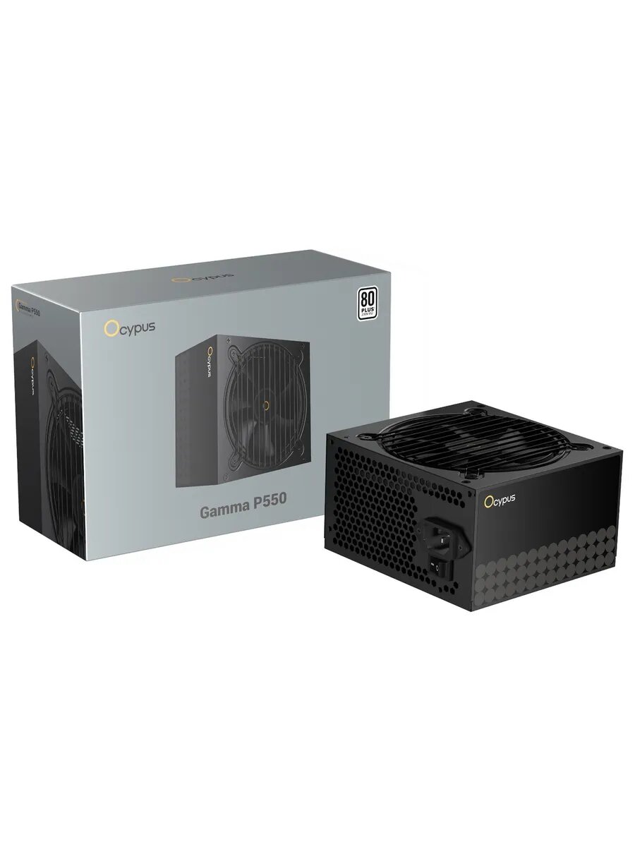 Блок питания 550Вт P550 ATX (Gamma-P550-W1HDBK024X-EU)