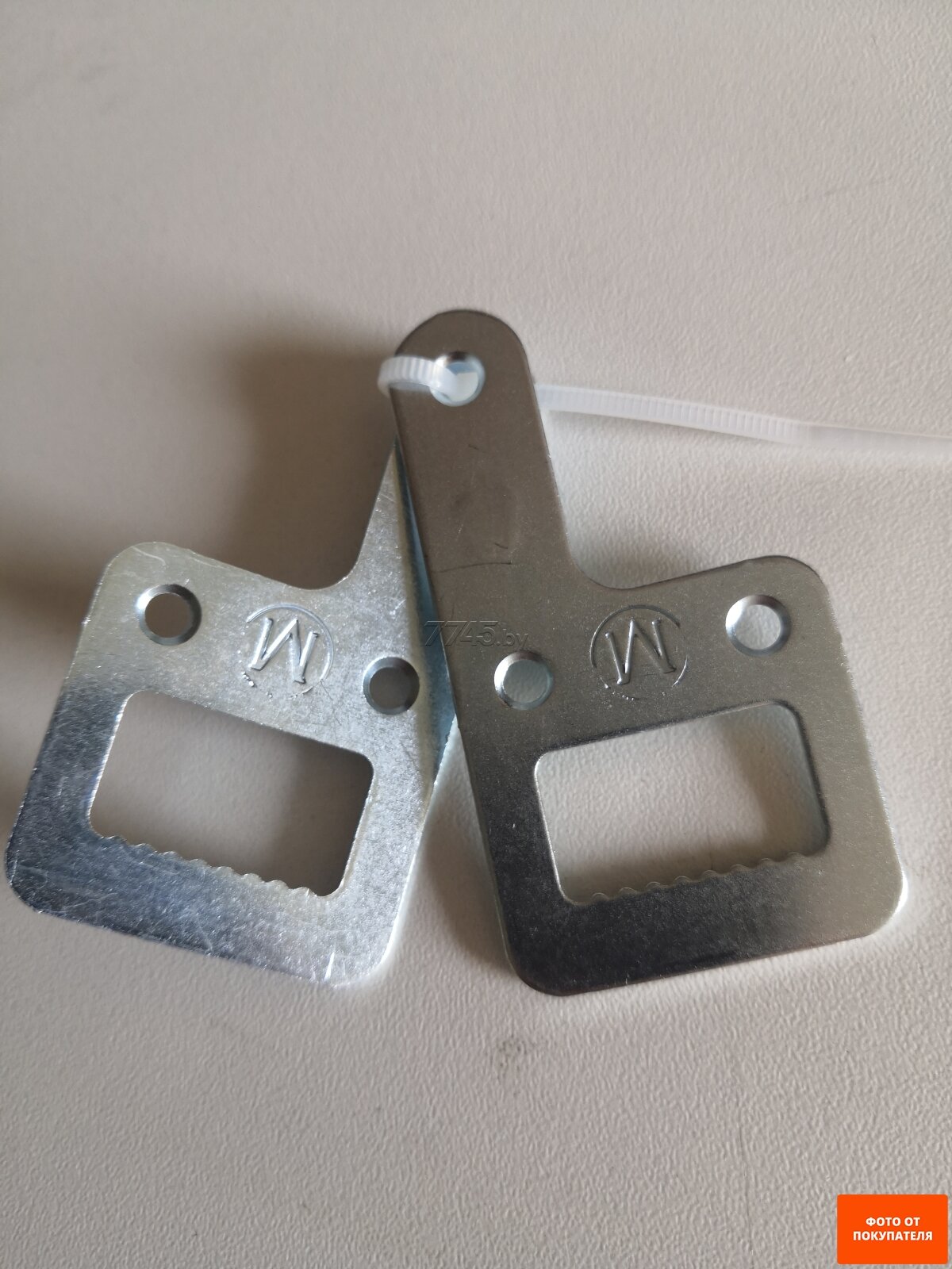 Подвеска мебельная 36х67мм цинк комплект , стальная "МастерБолтиков" (2 шт)