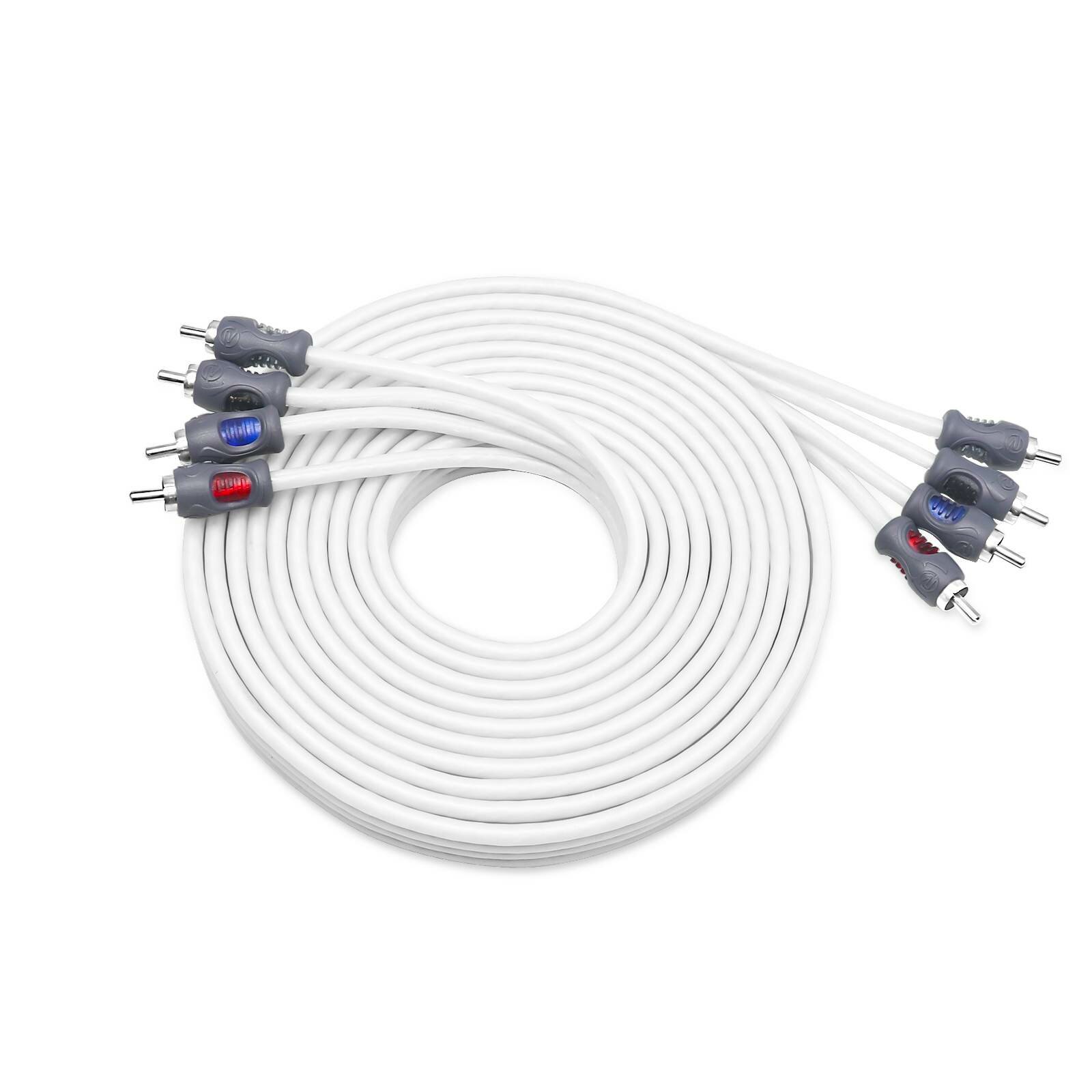 Межблочный кабель Recoil White RMI412 (4CH, медь) 3.6m