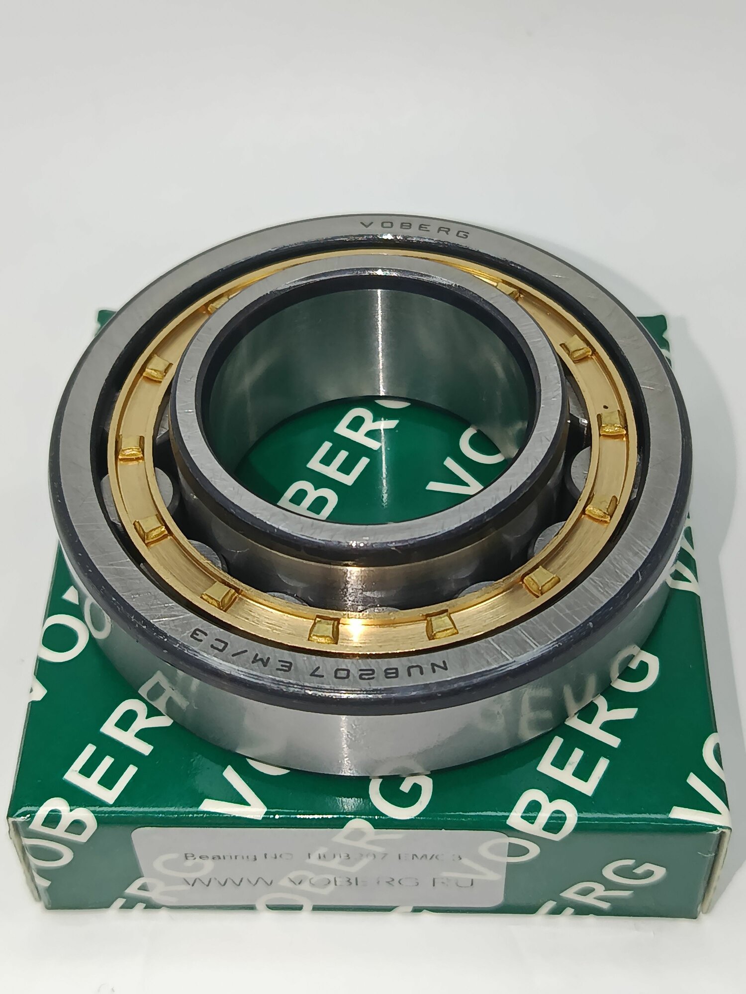 NUB207 EM/C3 Подшипник VOBERG, Роликовый радиальный цилиндрический
