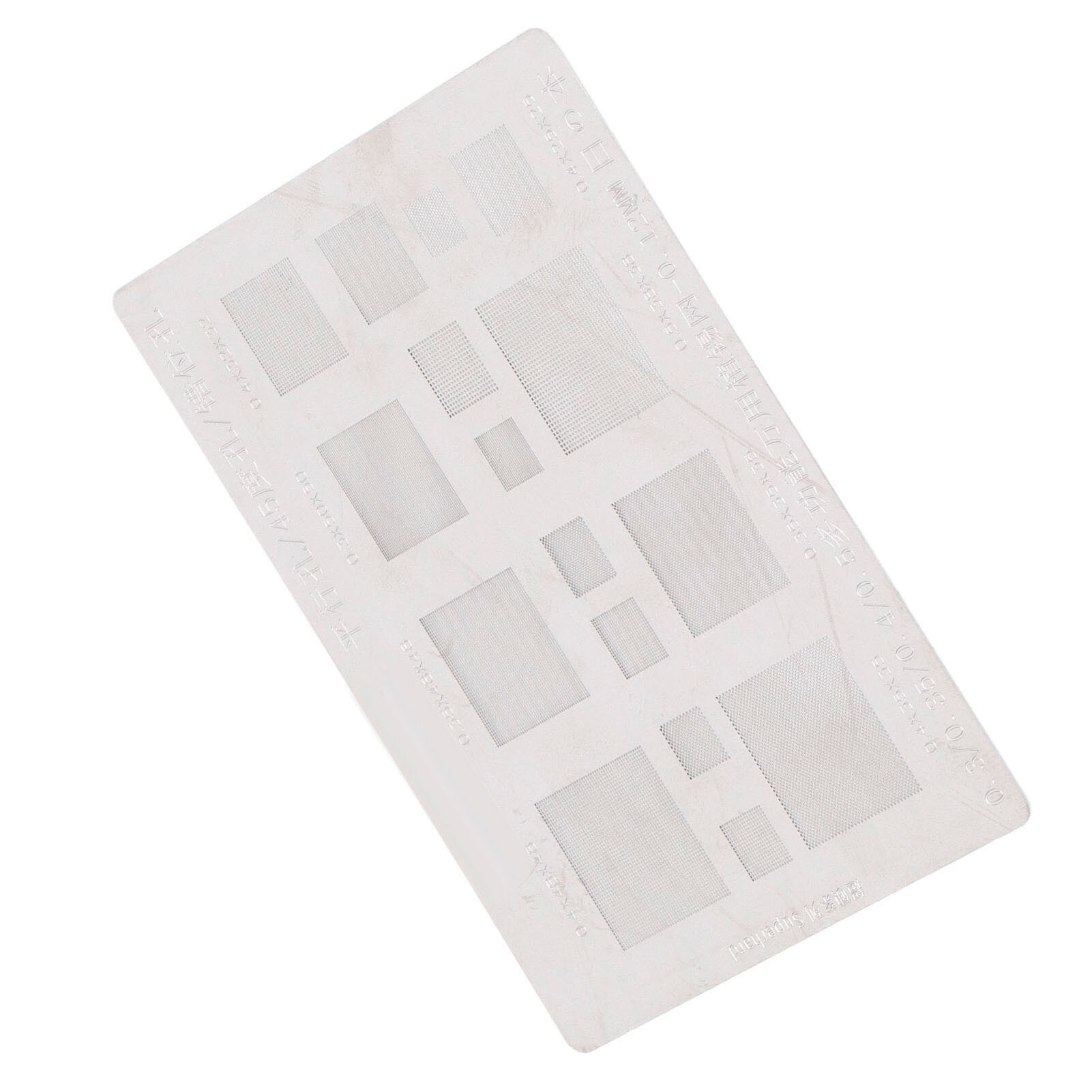 Универсальный трафарет для реболлинга BGA, многофункциональный шаблон для пайки из оловянной сетки для ремонта микросхем BGA для телефонов