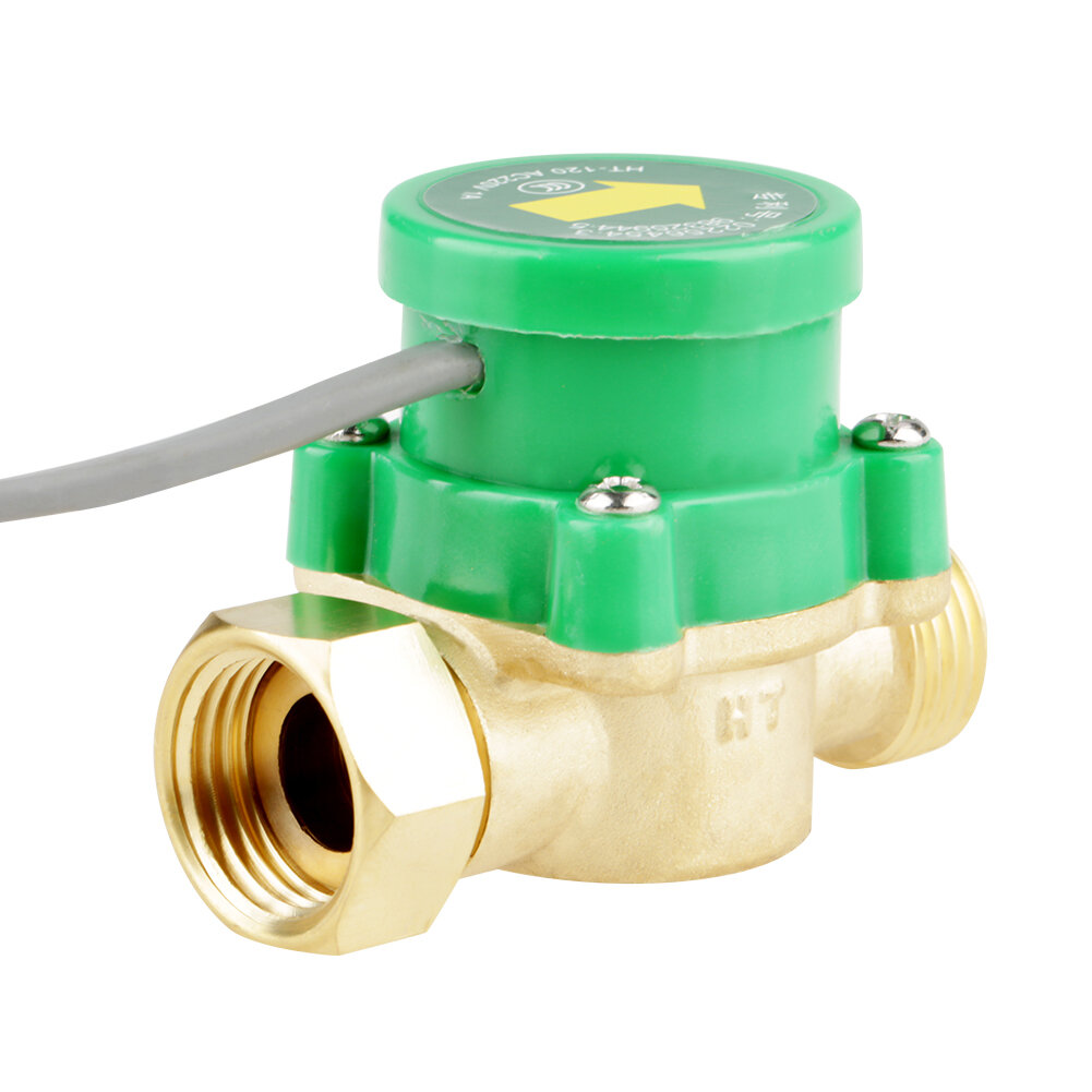 Stable Performance Pump Flow Switch G1/2"-1/2" Thread AC220V 0.5A Sensor Switch, for Home — фото 1