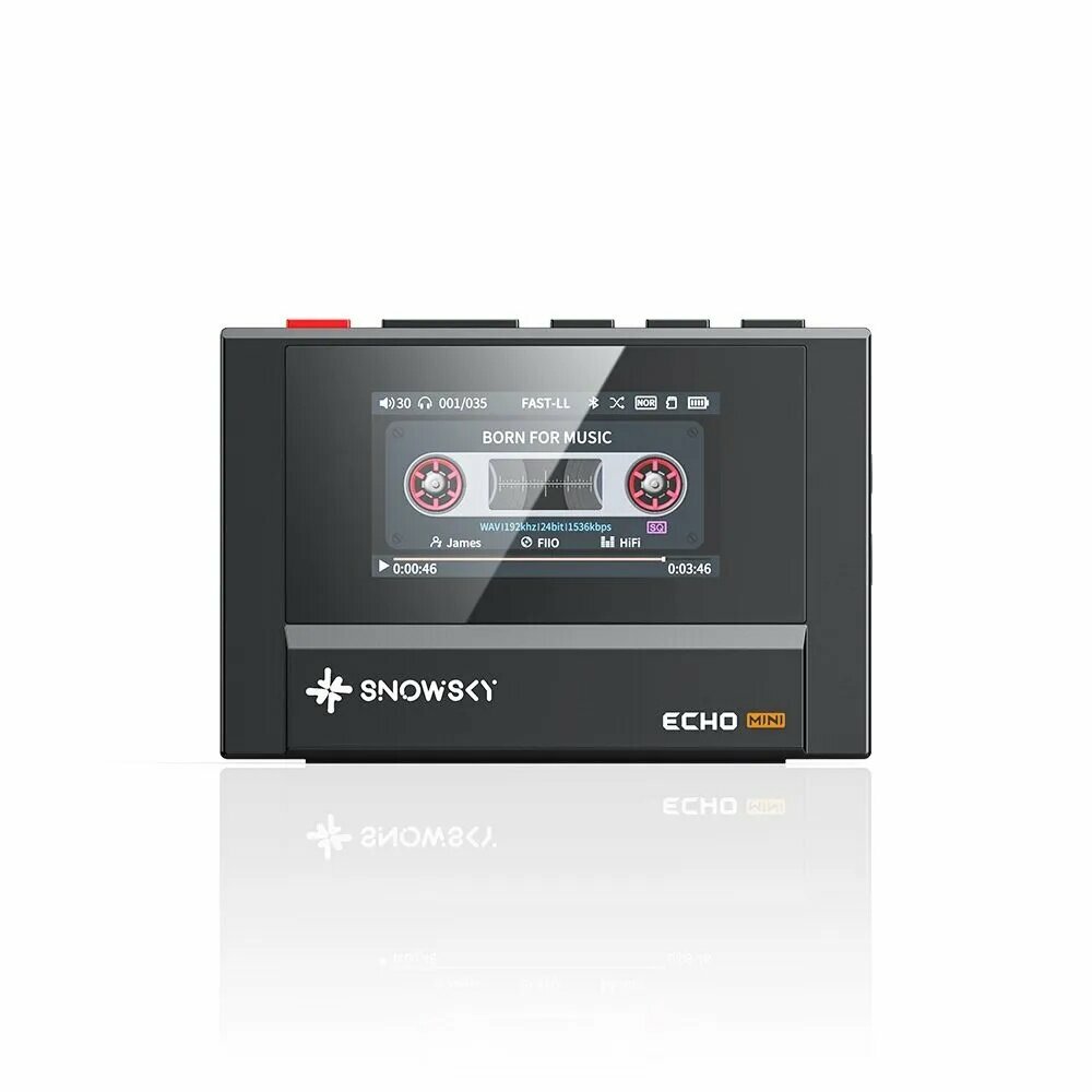 SnowSky MP3 плеер, черный стандартная модель серии классическая модель серии — фото 1
