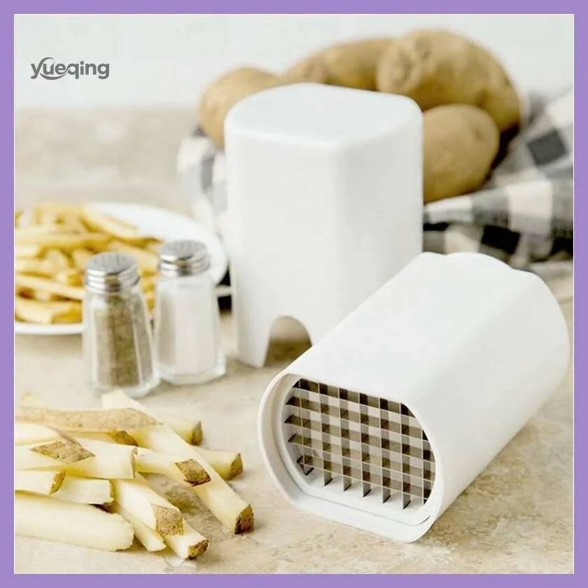 Ручная) картофелерезка/ломтерезка для картофеля фри из нержавеющей стали/овощерезка