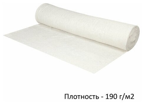 Полотно ХПП холстопрошивное плотное светлое 1.5х50 м, 190(±10) г/м2, шаг 2.5 мм, LAIMA Стандарт, 600841