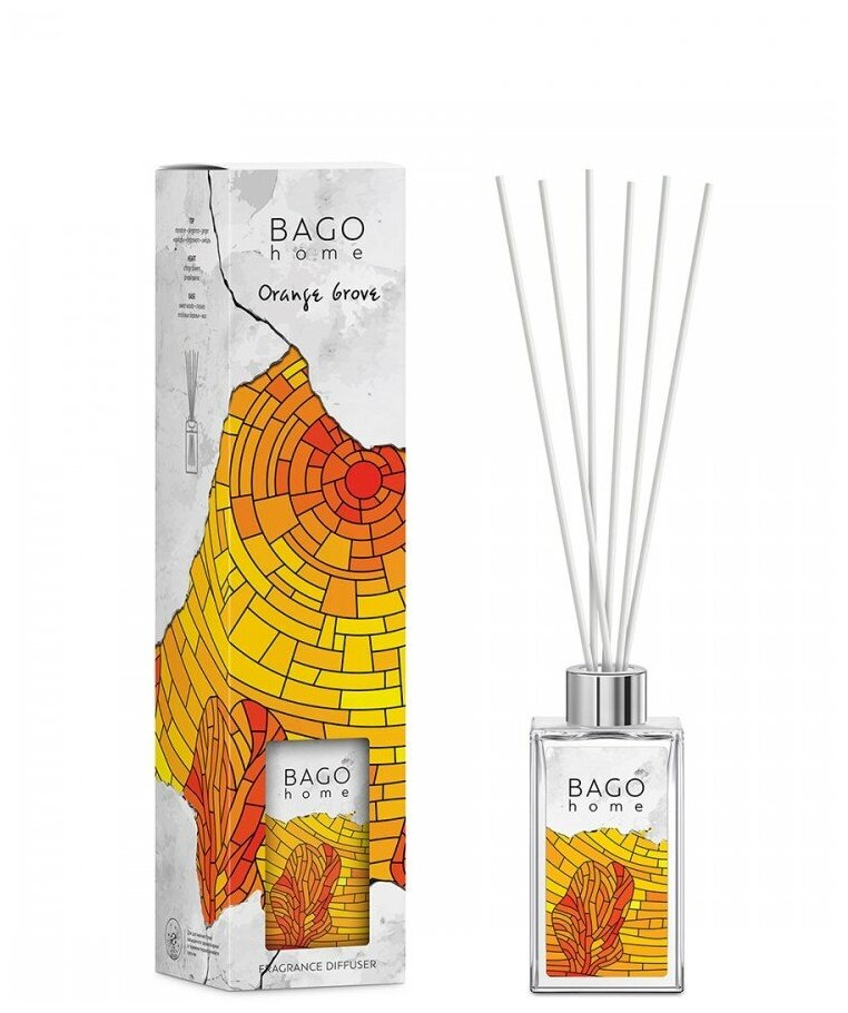 Апельсиновая роща BAGO home ароматический диффузор 110 мл