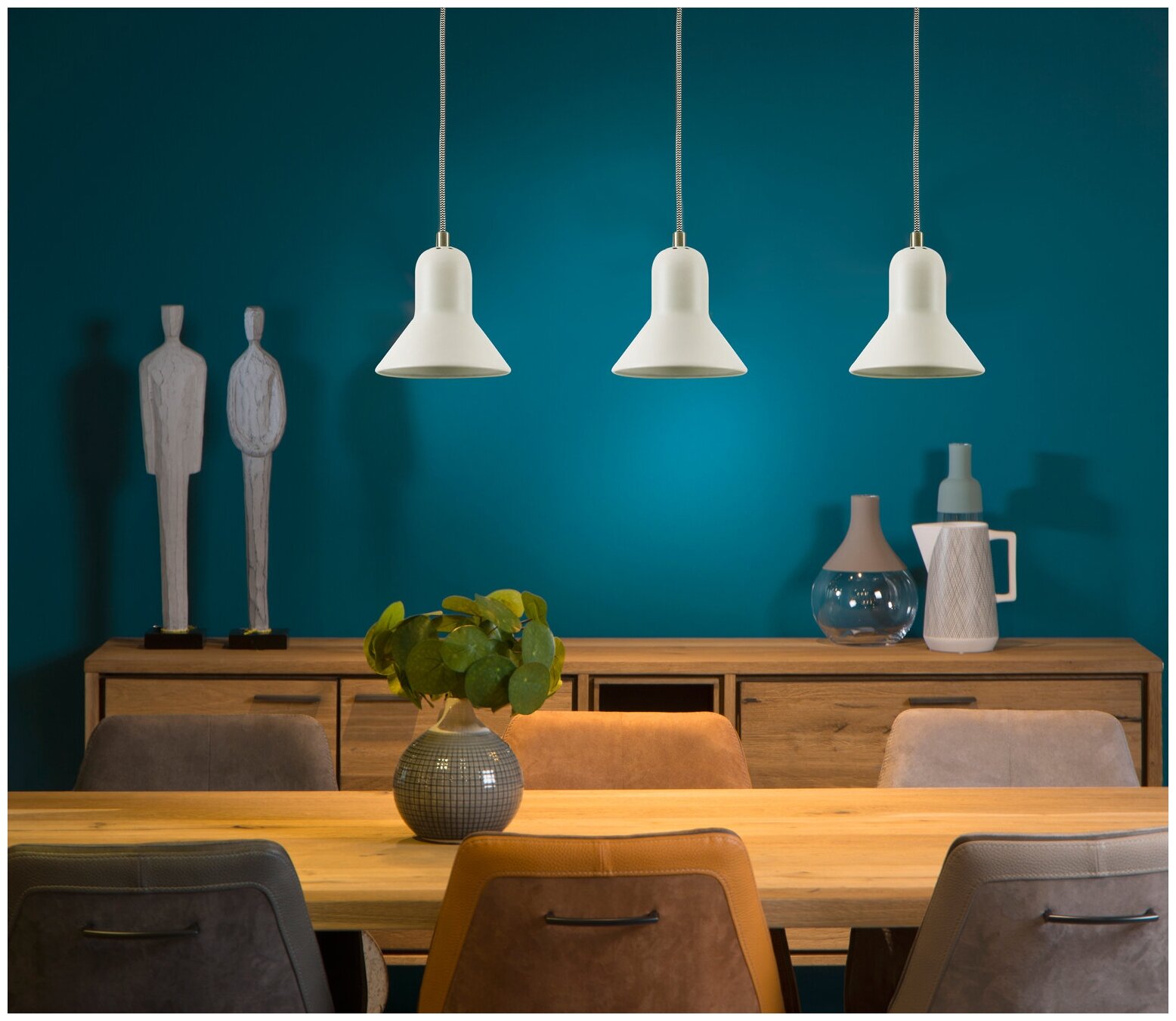 Светильник подвесной потолочный Camelion PL-602S C01 40W белый