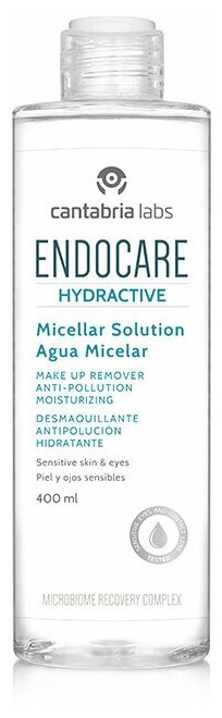 ENDOCARE HYDRACTIVE MICELLAR SOLUTION Увлажняющая мицеллярная вода 400 мл