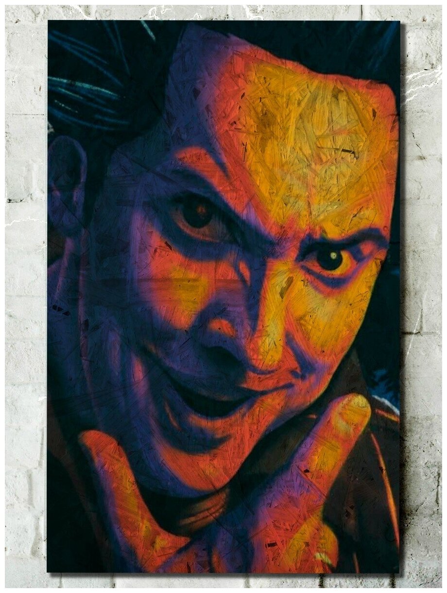 Картина интерьерная на рельефной доске ОСП Музыка КИШ Король и Шут Михаил Горшенев - 6635 В