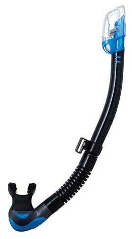 Tusa Трубка Hyperdry Elite II черный силикон, FB