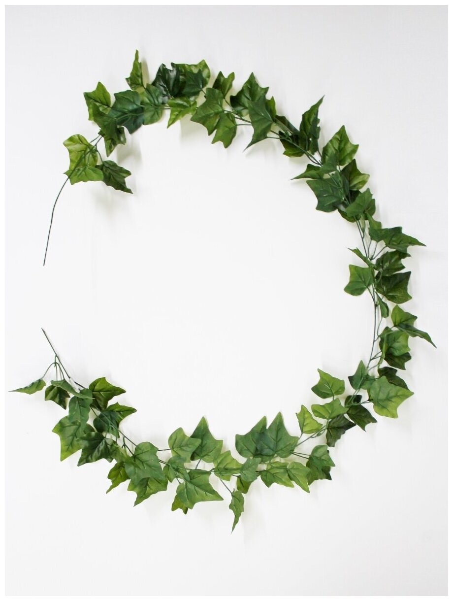 Гирлянда с листьями хедеры искусственная 180см, бренд CONEKO - декор для дома и офиса