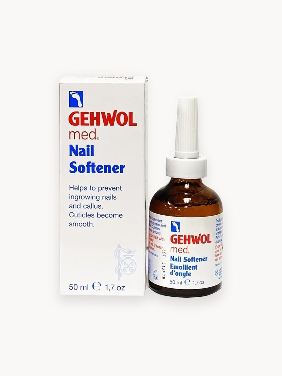 Gehwol Nail Softener - Смягчающая жидкость для ногтей 50 мл