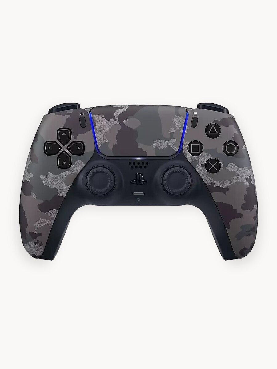 Беспроводной контроллер DualSense для PlayStation 5 Серый камуфляж