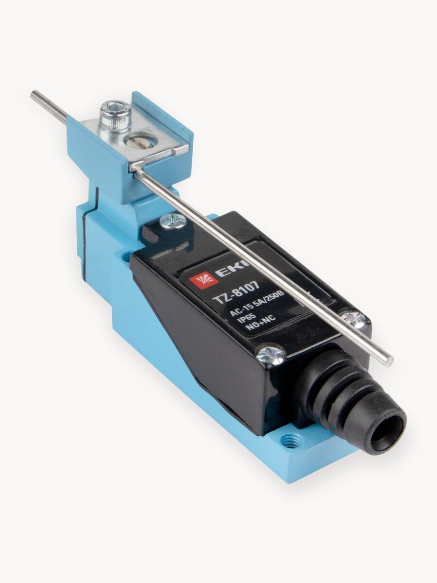 Концевой выключатель 5А 250В EKF PROxima TZ-8107 с регулируемым по длинне металлическим стержнем, IP65