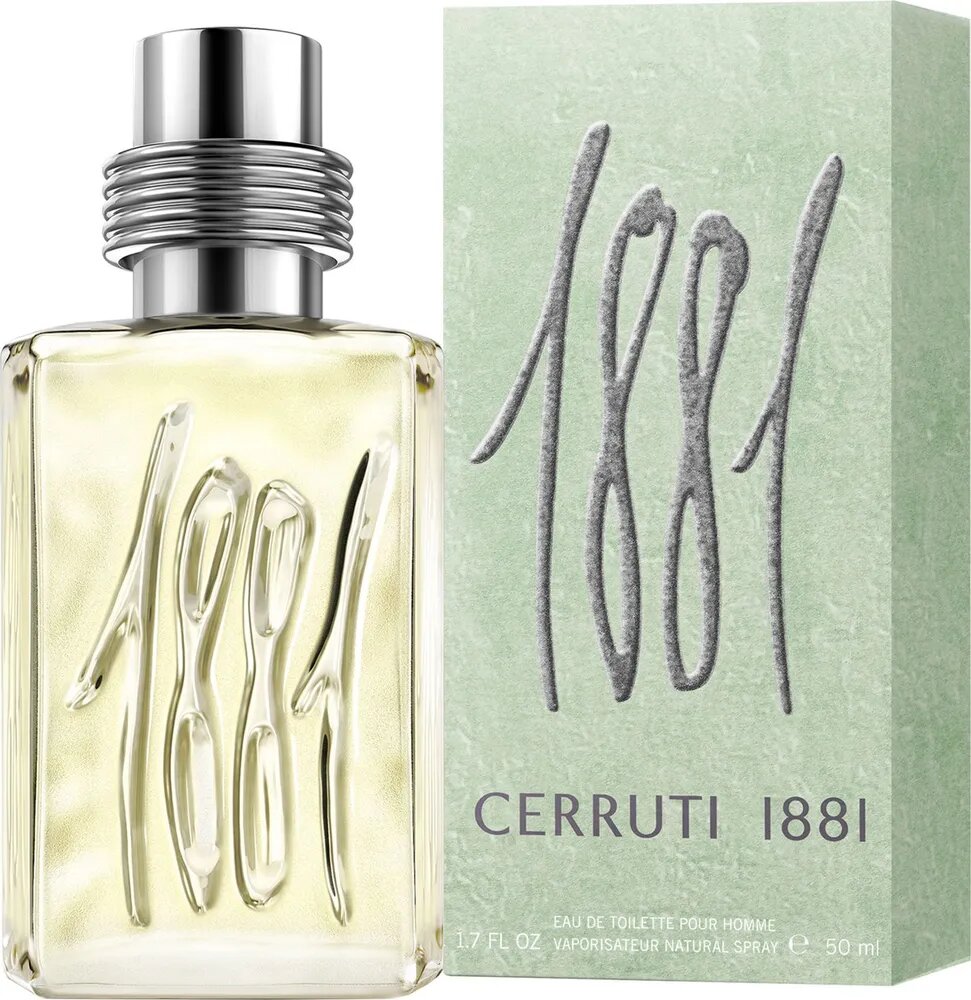 Туалетная вода Cerruti Men "1881", древесно-фужерная, для мужчин, 50 мл