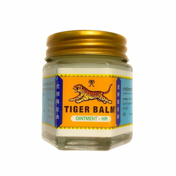 Тигровый тайский бальзам Белый Тигр White Tiger Balm, 30 мл.