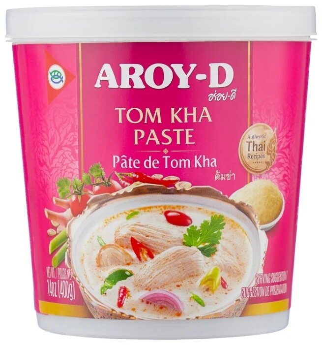 TOM KHA PASTE, AROY-D (Паста ТОМ КХА, арой-д), 400 г.