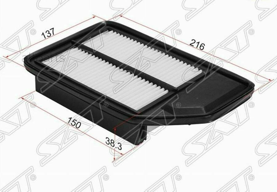 SAT ST-17220-REA-J00 Фильтр воздушный Honda Fit 01-07 / City 02-08