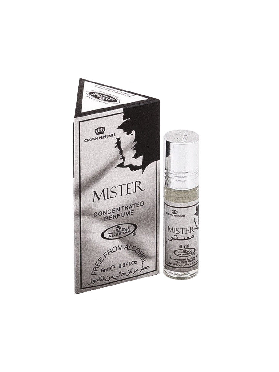 Масляные духи Al Rehab унисекс Mister, 6мл