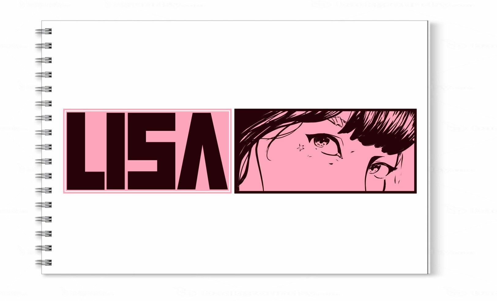 Альбом для рисования MIGOM А4 Blackpink - 2312-005