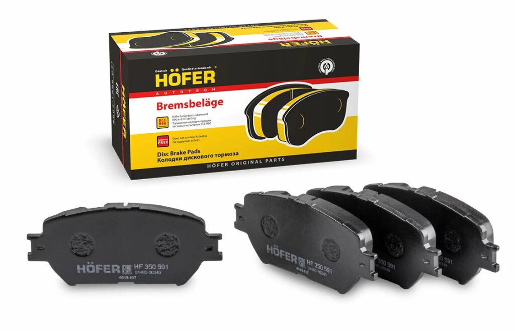 Колодки тормозные Hofer HF 350 591