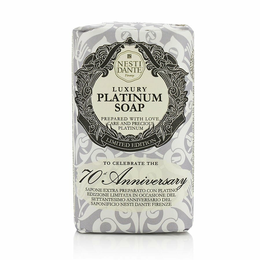 Мыло Nesti Dante ANNIVERSARY Юбилейное платиновое / 70th Anniversary luxury platinum soap 250 г