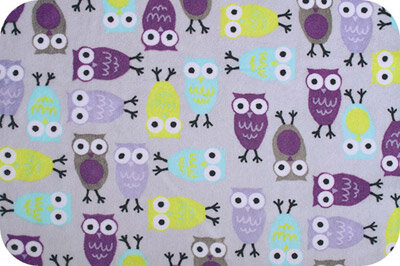 PEPPY' Плюш 3RKC NIGHT OWLS-OM09 48x48 см, 440 г/м² ±5, 100% полиэстер для интерьерных покрытий цвет carnival