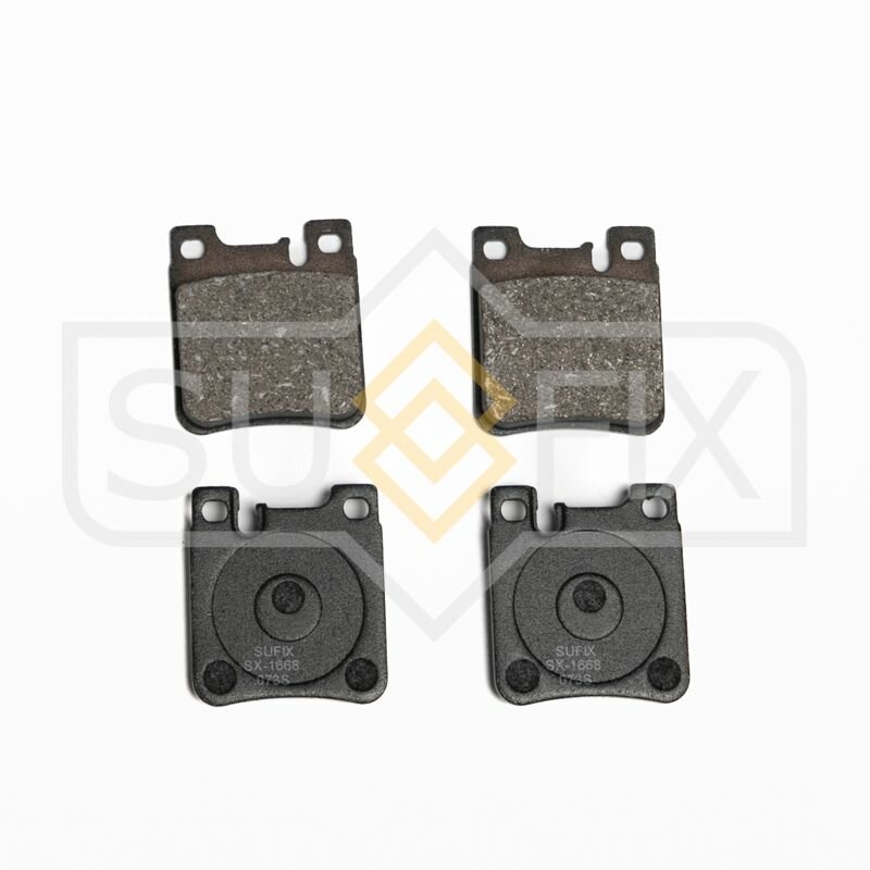 SUFIX Колодки тормозные задние MERCEDES-BENZ C(W203) 01>/ E(W210) 95>/ S(W140/W220) 91>