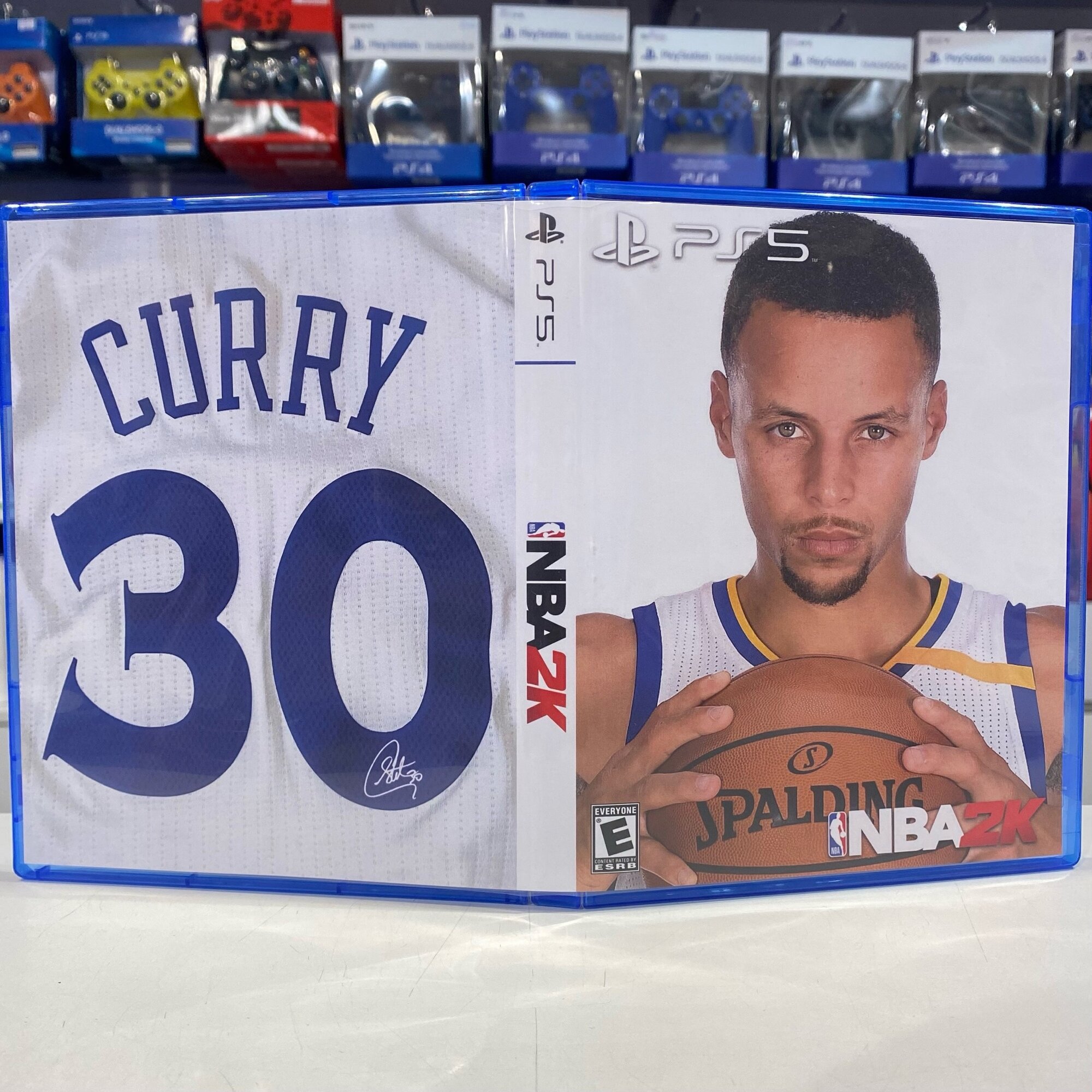 Эксклюзивная обложка PS5 для NBA Curry №1