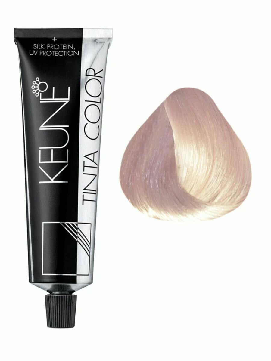 Keune Tinta Color - 10.7 Экстра Светлый Фиолетовый Блонд Стойкая краска для волос