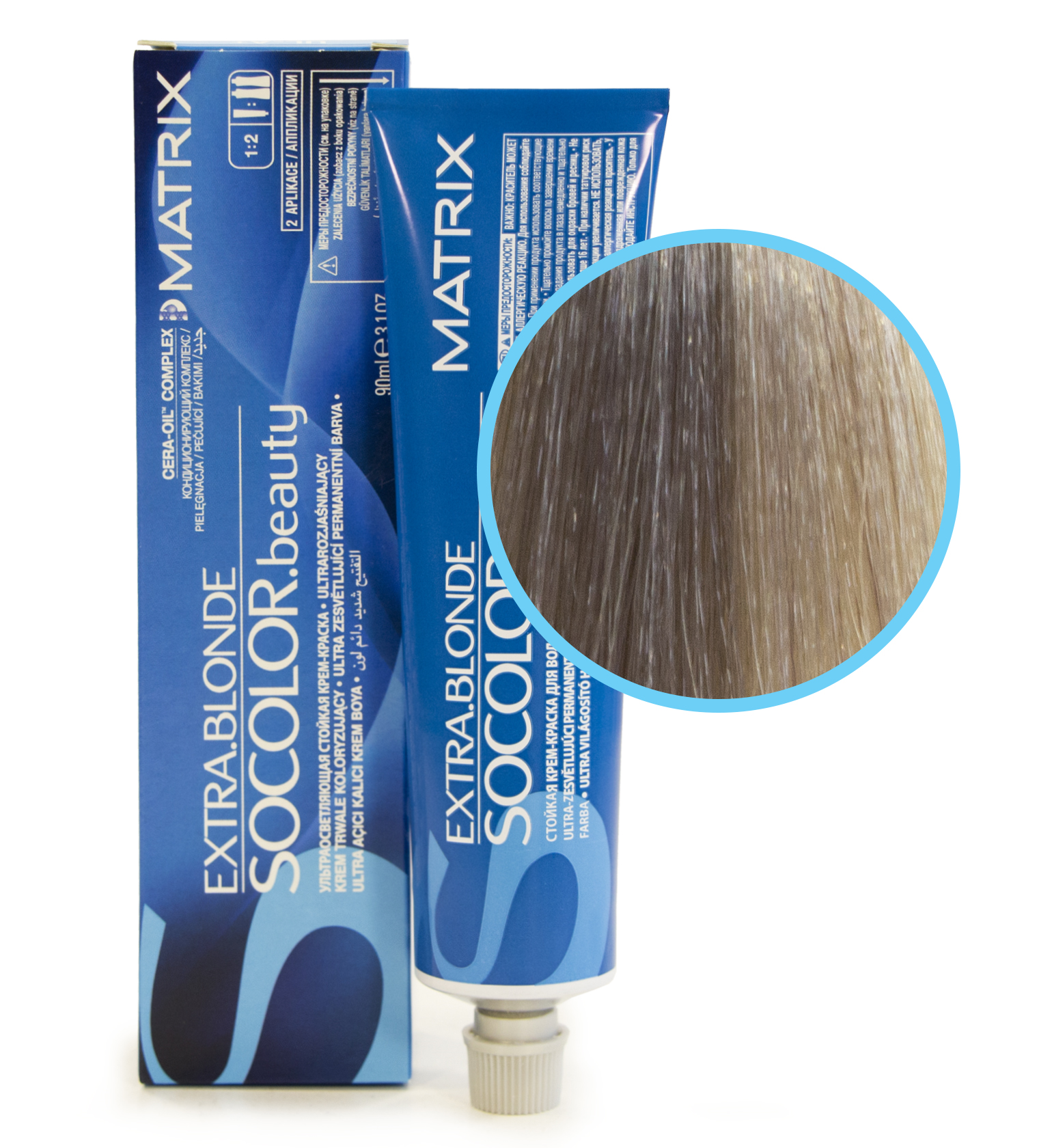 Краска для волос Socolor Beauty ультра блонд жемчужный (.21) Ul-P