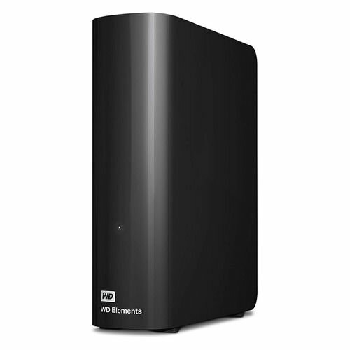 Внешний диск HDD WD Elements Desktop WDBWLG0100HBK-EESN, 10ТБ, черный