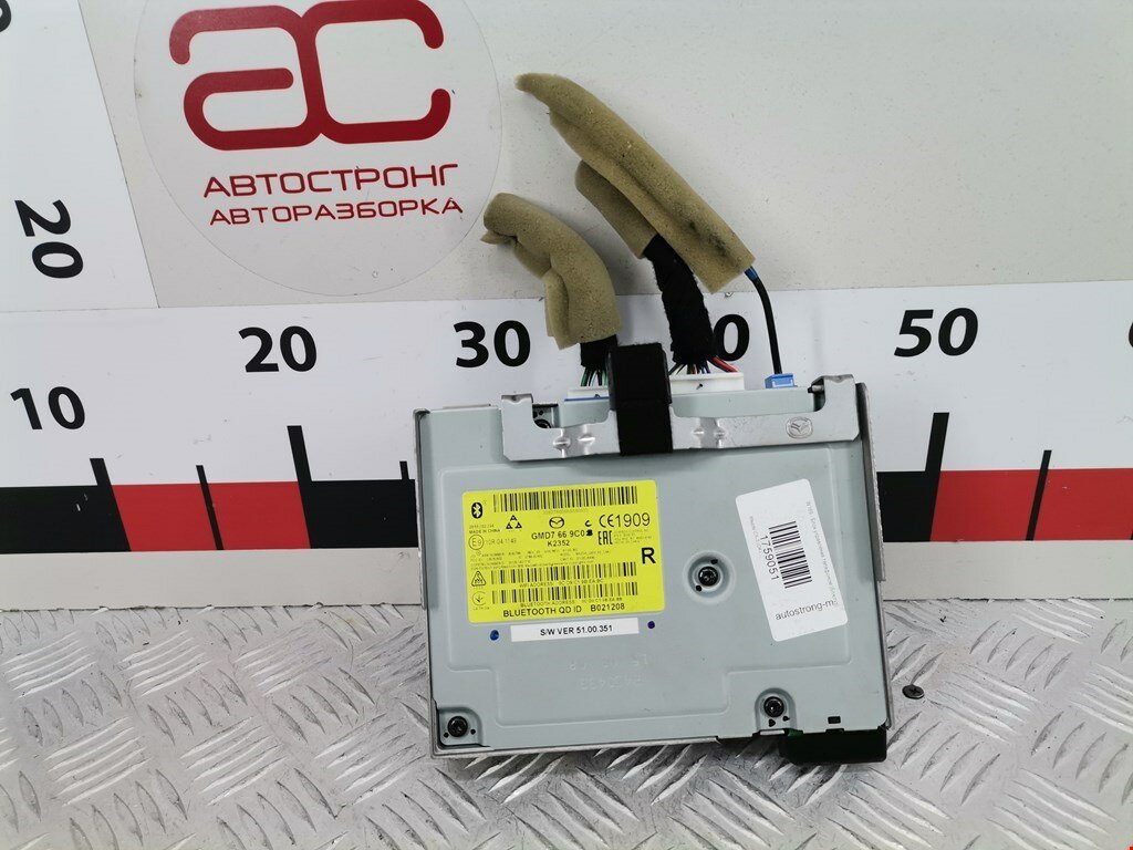 Блок управления телефоном (Блютуз Bluetooth) Mazda CX-3 (DK) GMD7669C0 арт. 1759051