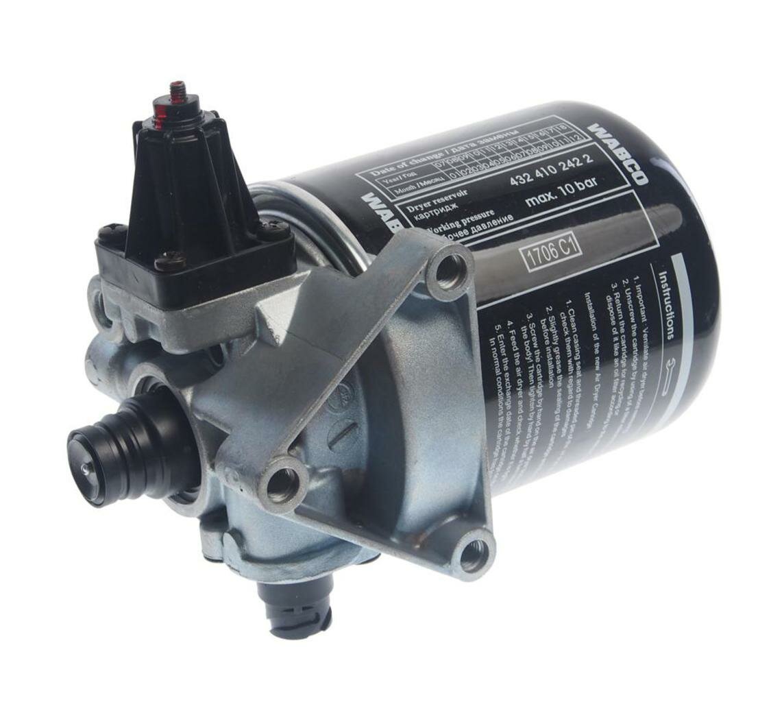 Осушитель воздуха КАМАЗ (24V), 4324101400, WABCO / 20-20-28 / 3.94