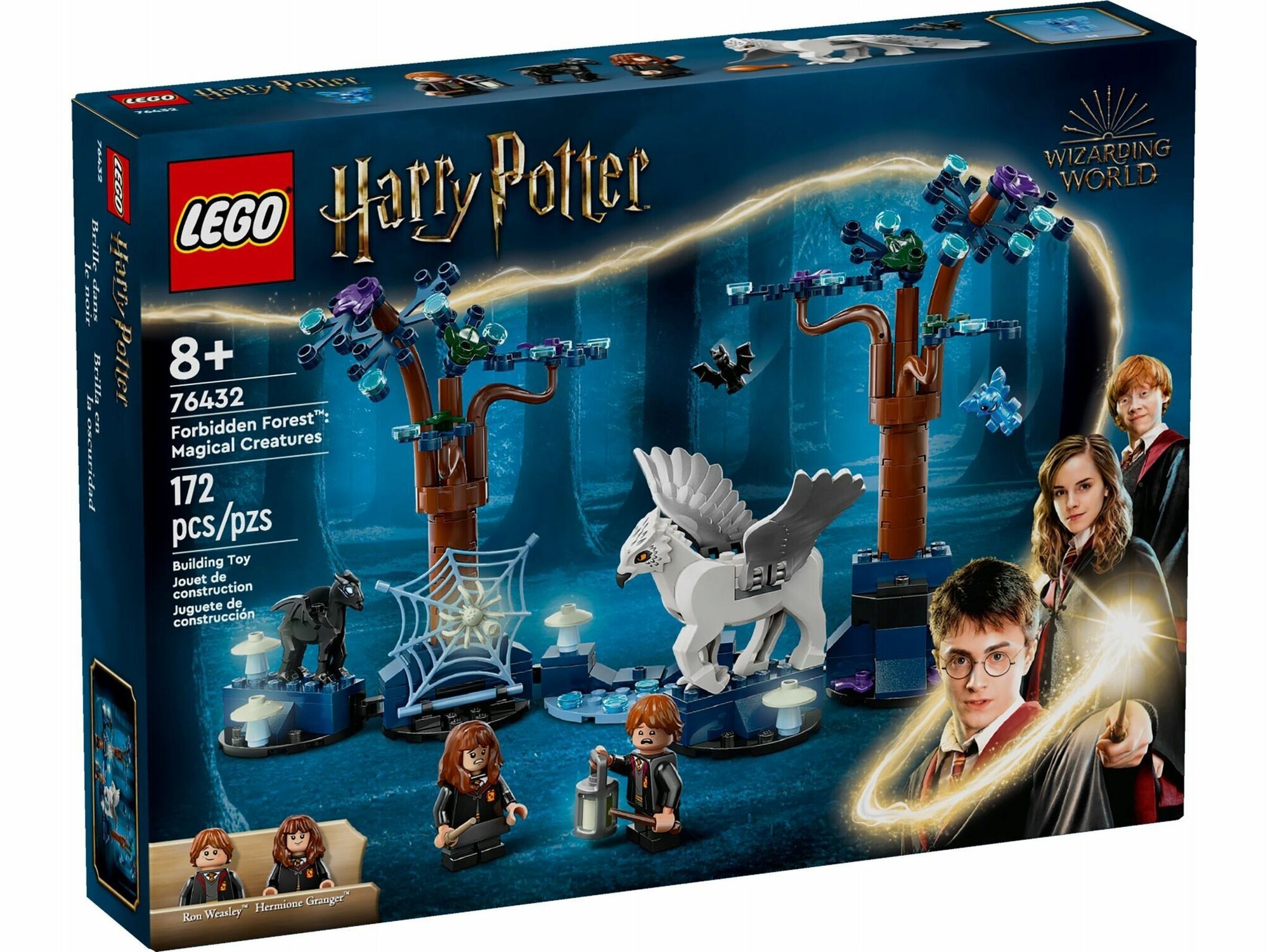 Конструктор LEGO Harry Potter Запретный лес: Волшебные существа, 172 детали, возраст от 8+, 76432