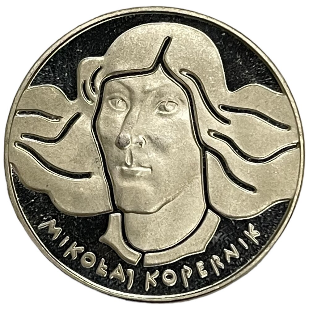 Польша 100 злотых 1974 г. (500 лет со дня рождения Николая Коперника) (Proof) (Капсула)
