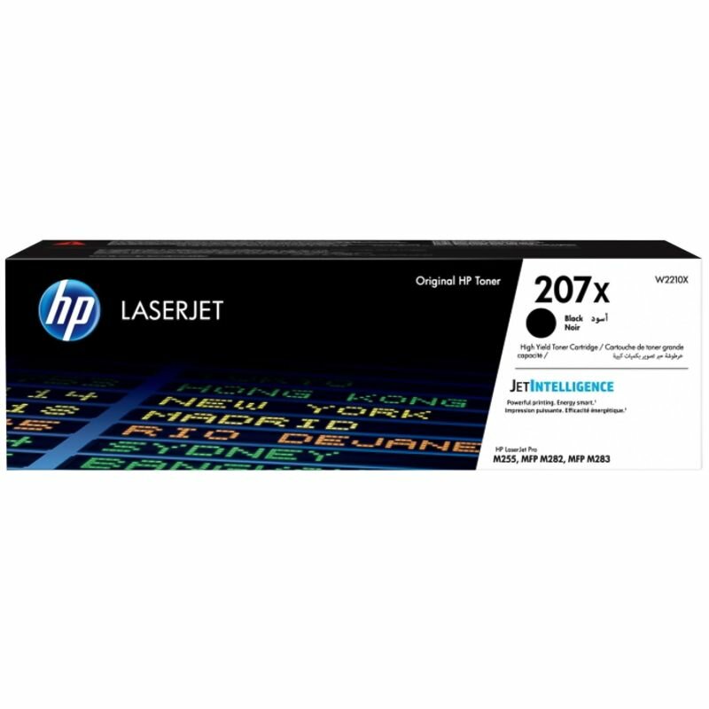 Картридж лазерный HP 207X W2210X чер. пов. емк. для LaserJet Pro M255/MFP M282