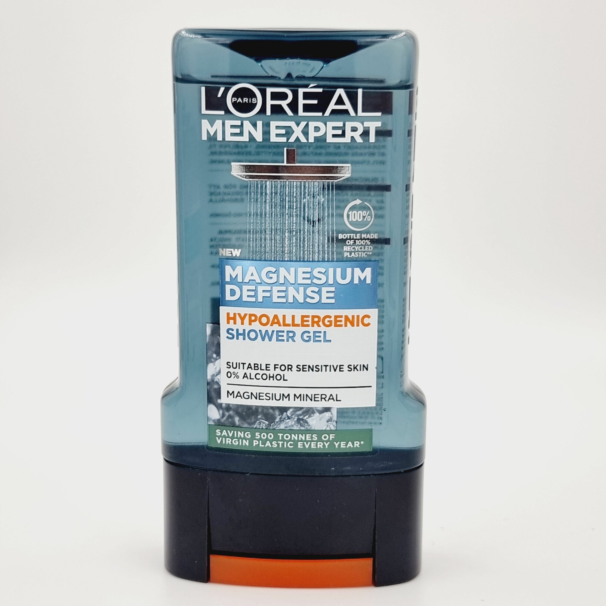 Гель для душа Men Expert Magnesium Defense Hypoallergenic гипоалергенный 300 мл (Франция)