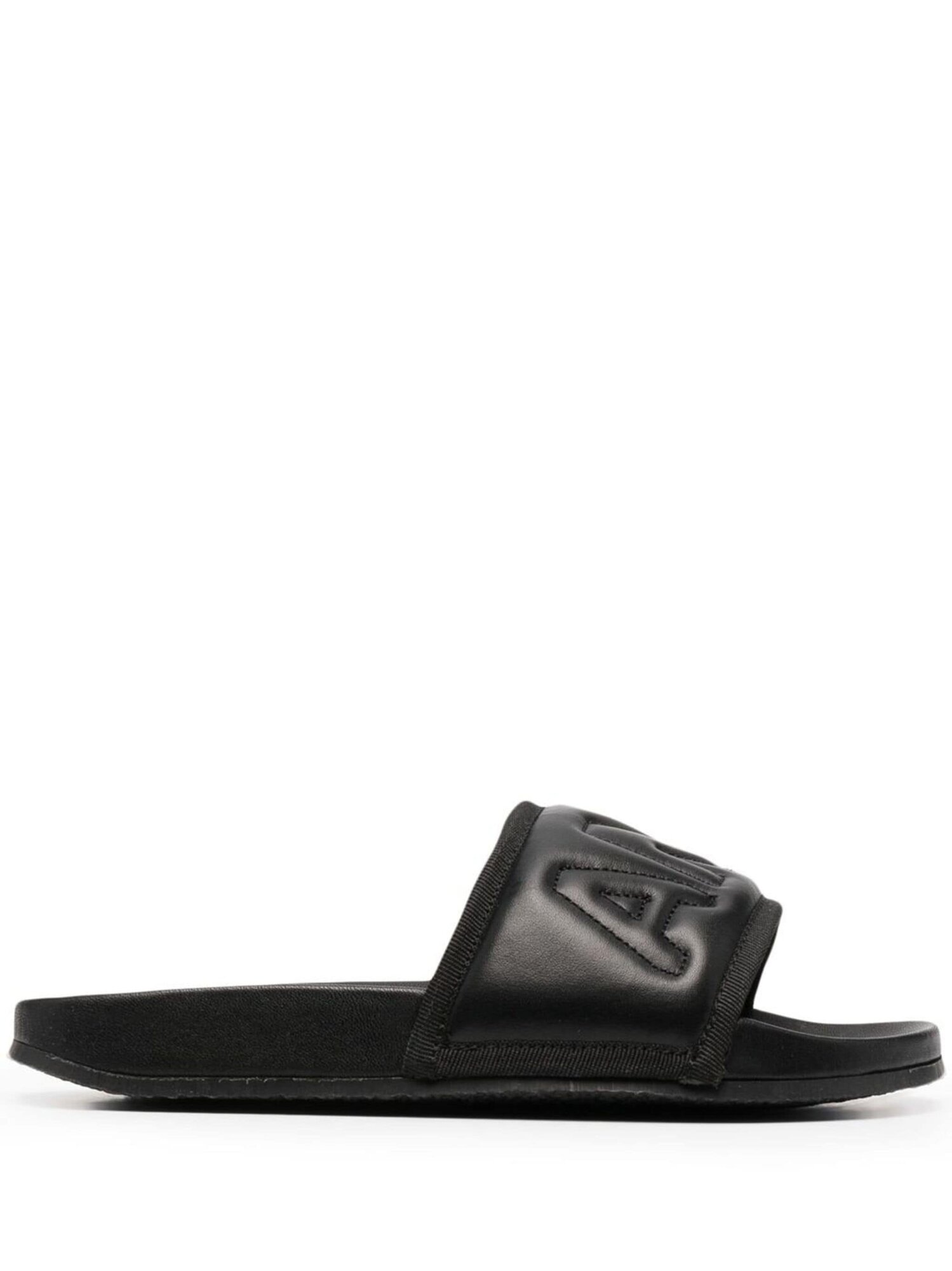 Шлёпанцы Padded leather slides