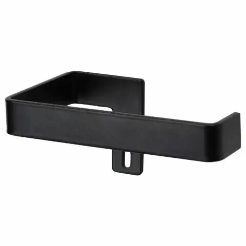 IKEA Держатель для туалетной бумаги SKOGSVIKEN, черный (из Финляндии)