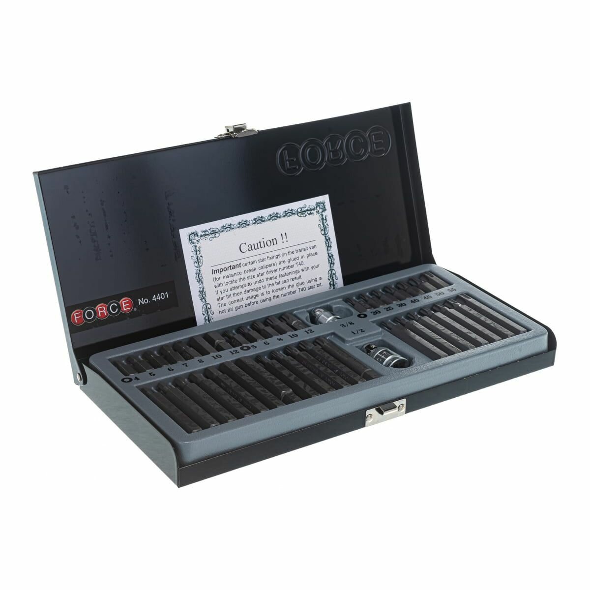 Набор бит Force 4401, сталь, 40 шт